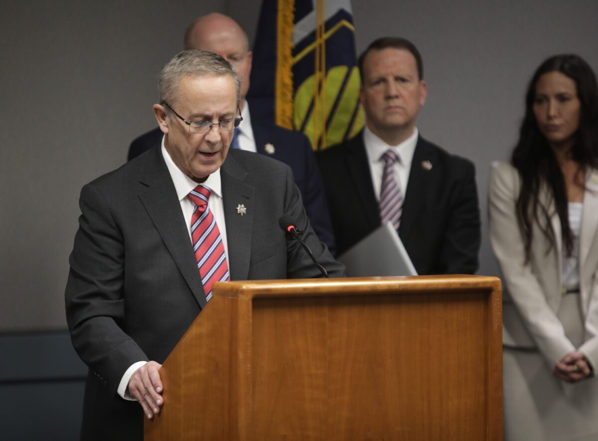 Utah County Attorney Jeff Gray announces charges against Tyler Robinson ...